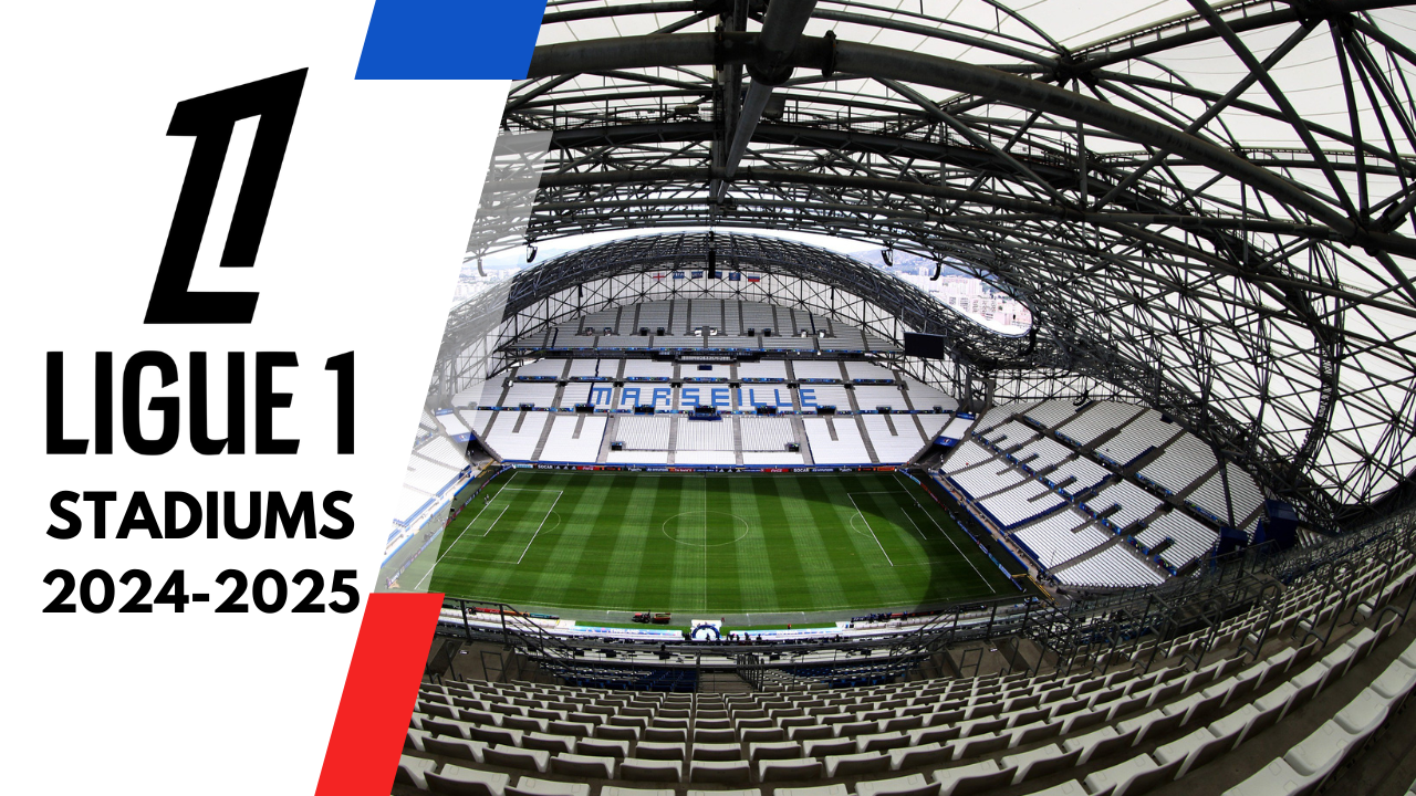 French Ligue 1 2024-2025 Stadiums