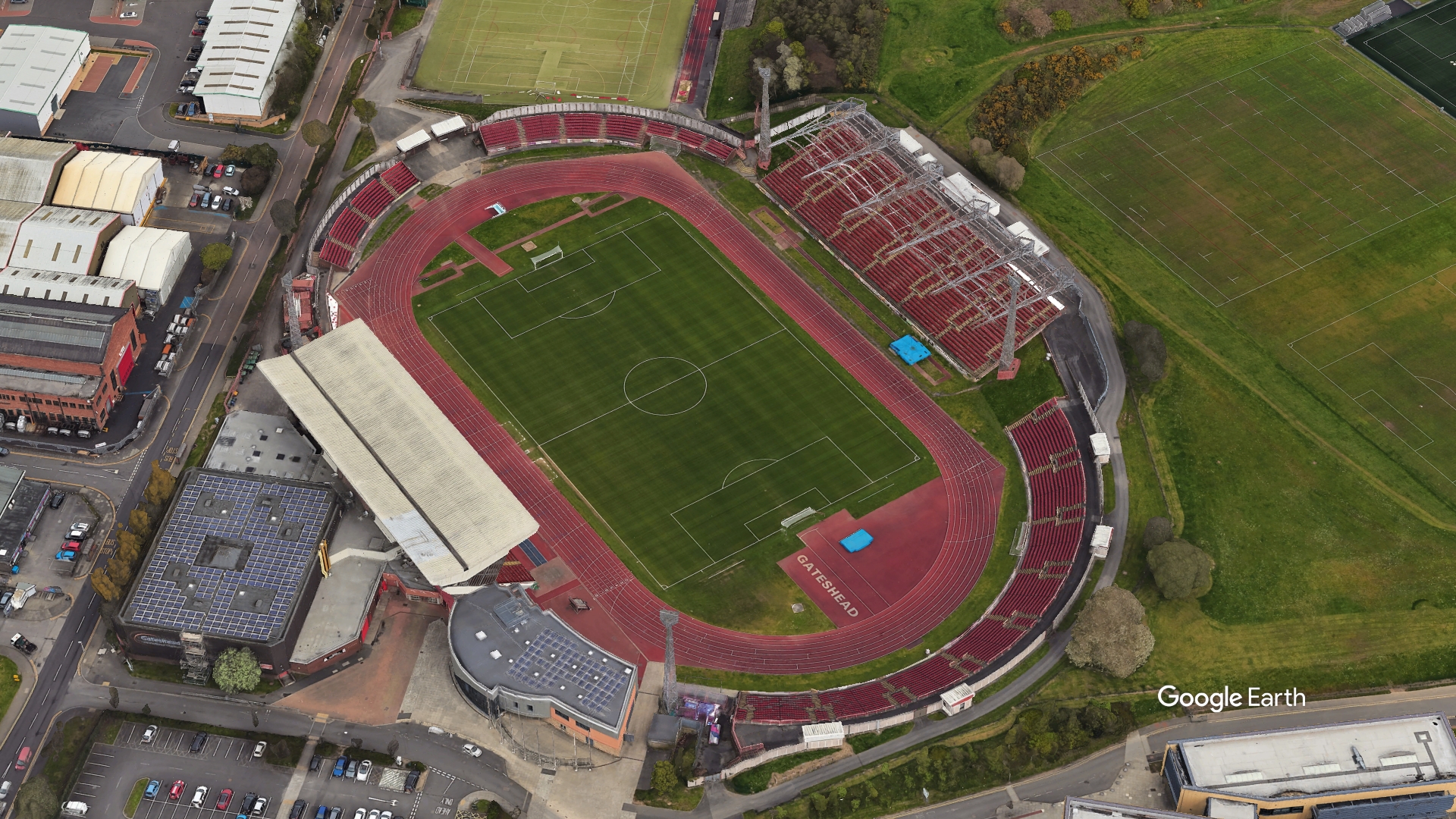 Athletics Stadiums in the United Kingdom Used for Football