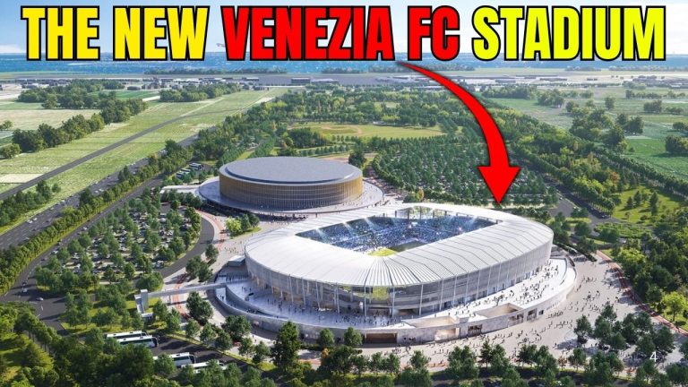 The new Venezia FC stadium